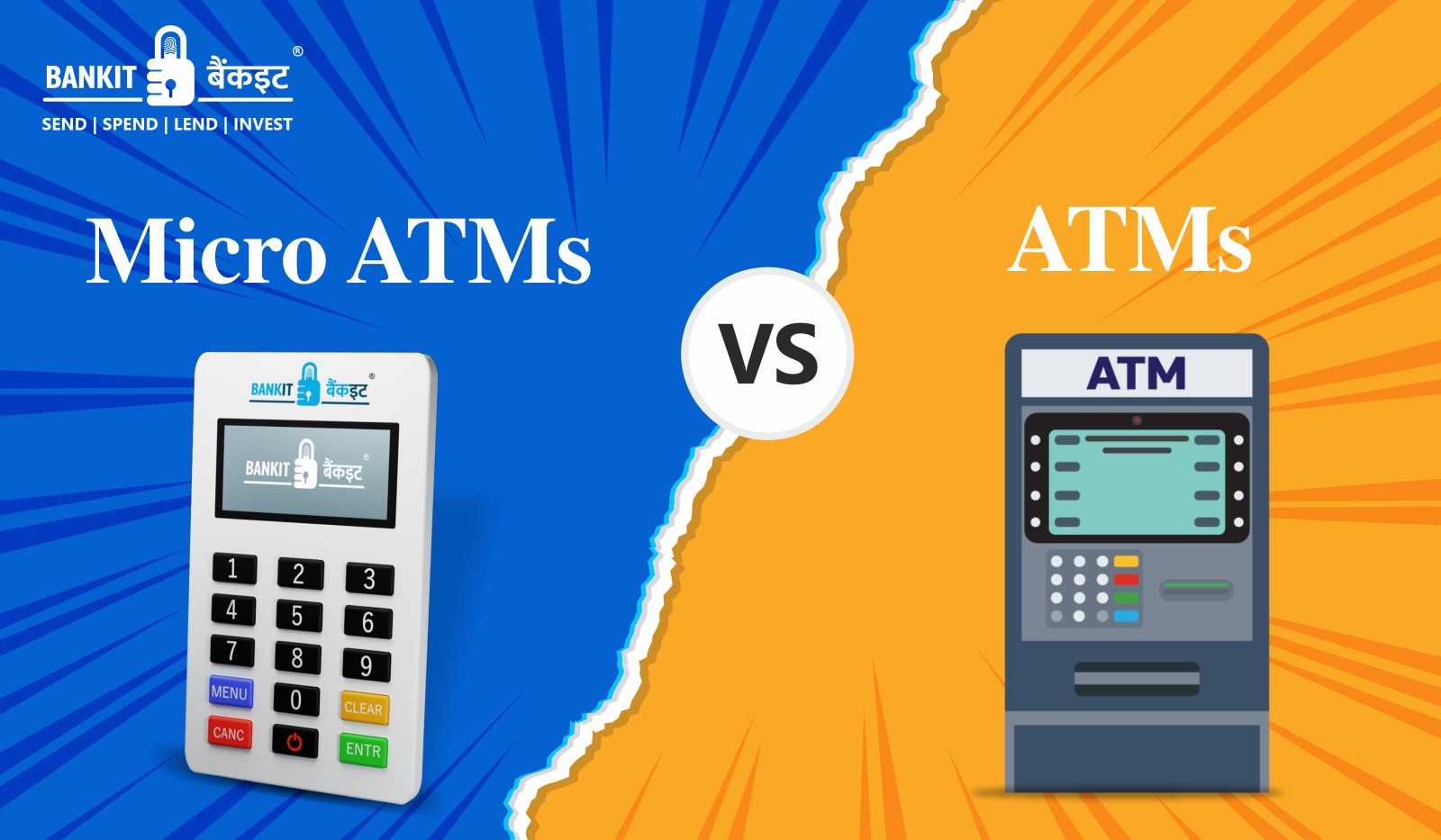 What is the difference between ATM and micro-ATM? What is the difference between ATM and micro-ATM?